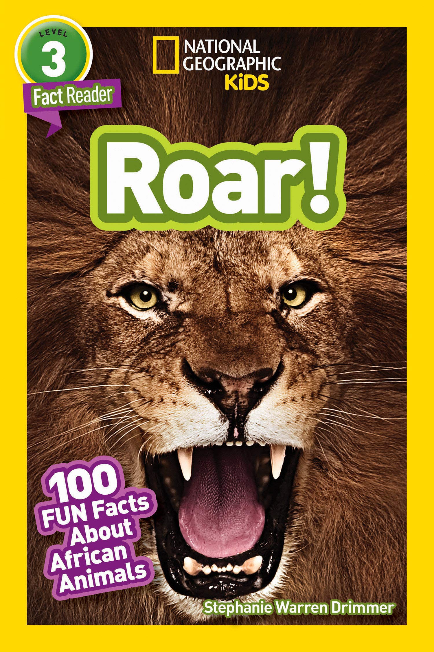 Roar!: Level 3 Fact Reader | Green Valley Book Fair