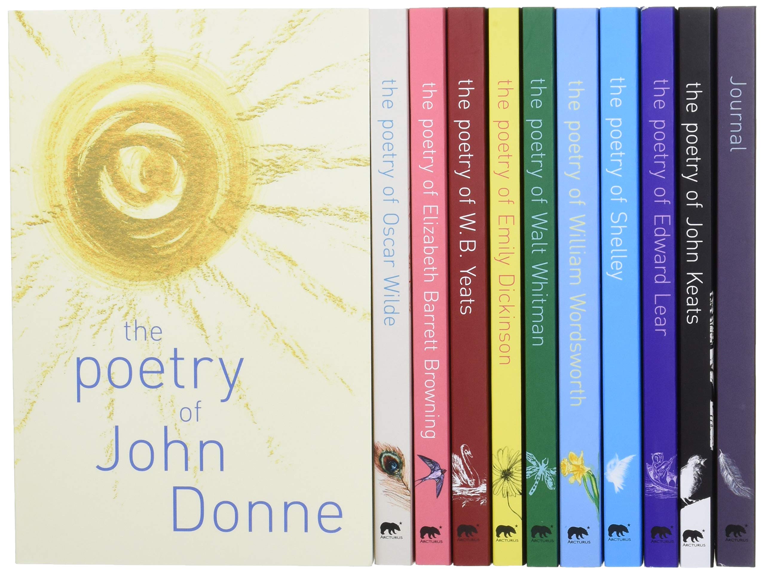 The Essential Poetry Collection - 10 Book Set and A Journal | Green ...