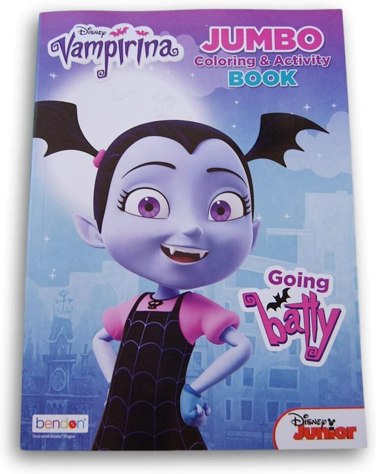 Vampirina Going Batty: Jumbo Coloring & Activity Book | Green Valley ...