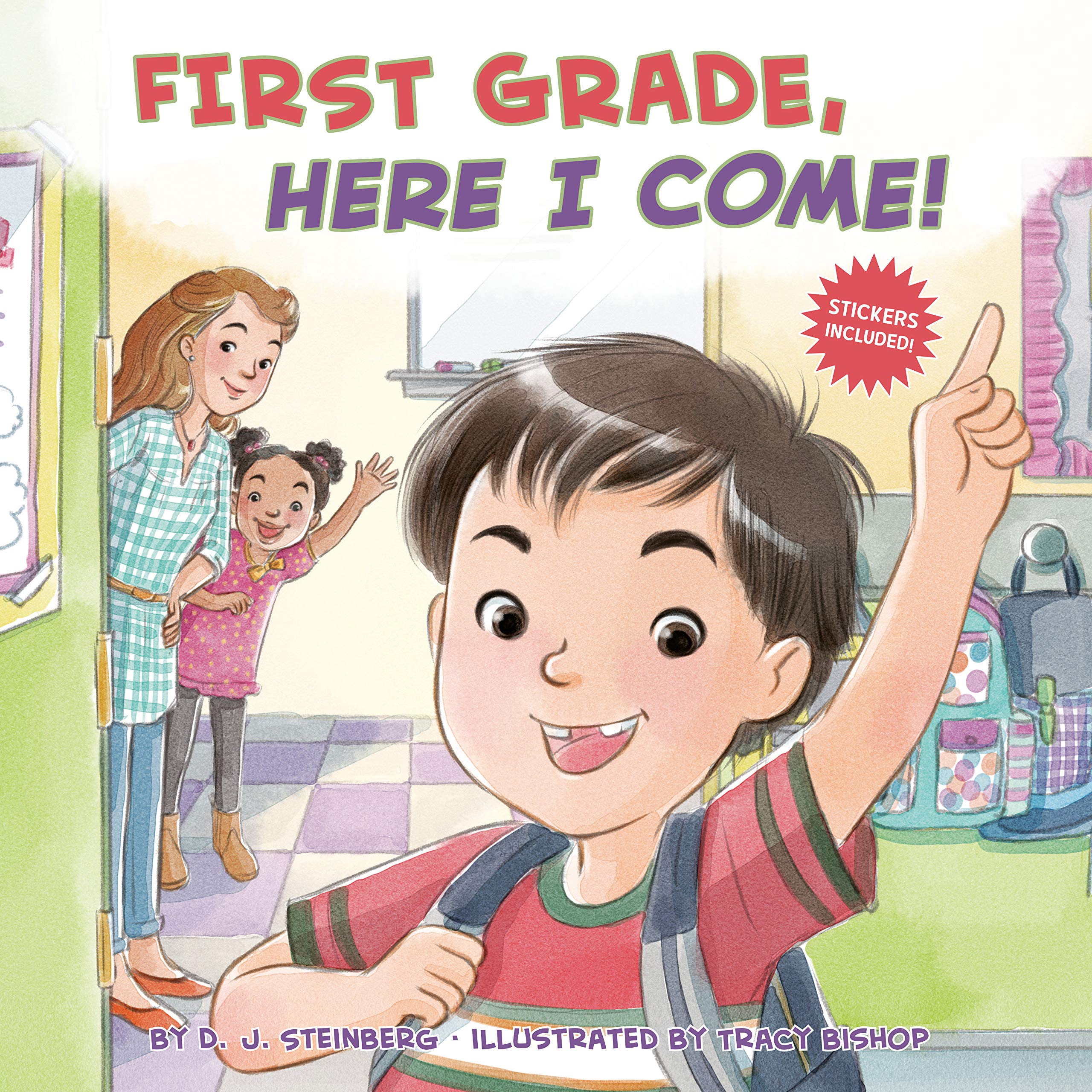 First Grade, Here I Come!: Sheet of Stickers Included! | Green Valley ...