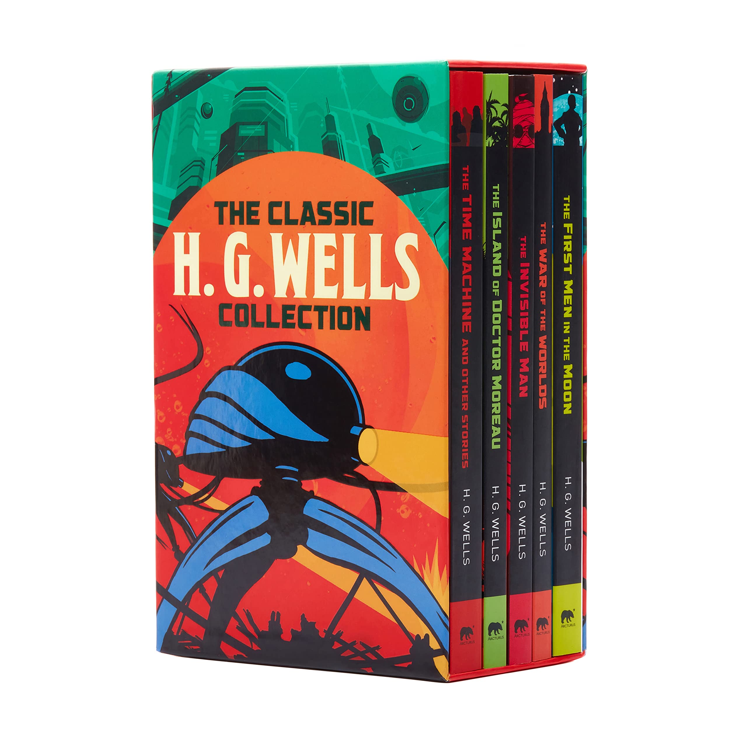 The Classic H. G. Wells Collection: 5 Book Set | Green Valley Book Fair