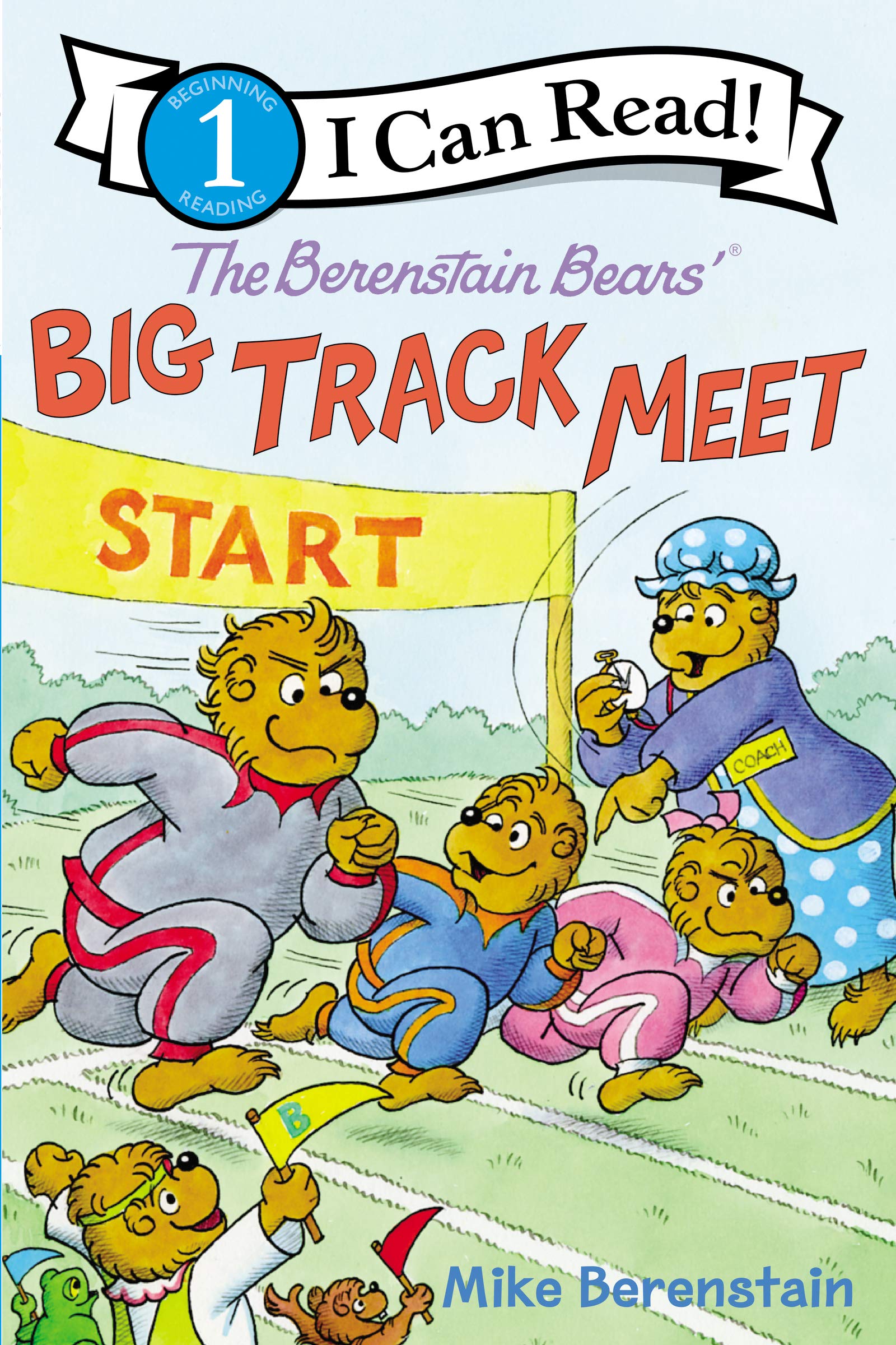 I Can Read! The Berenstain Bears’ Big Track Meet: Level 1 | Green ...