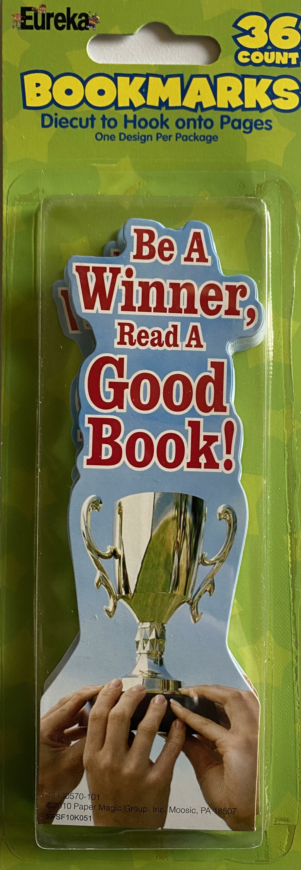 Be A Winner, Read A Good Book! Bookmarks: 36 Count | Green Valley Book Fair