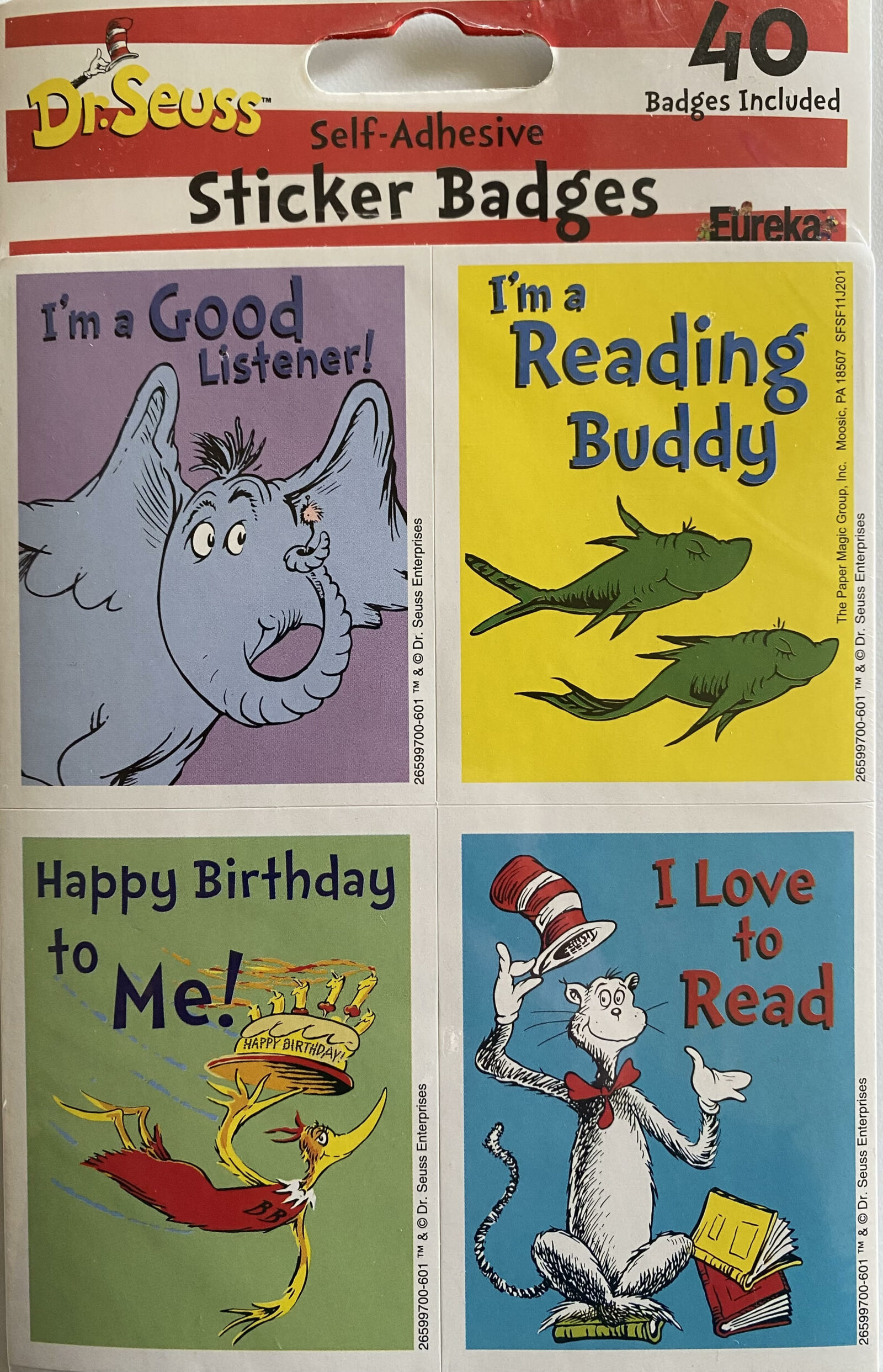 Dr. Seuss Thing 1 & 2 Paper Cut Outs: 24 Per Package | Green Valley ...