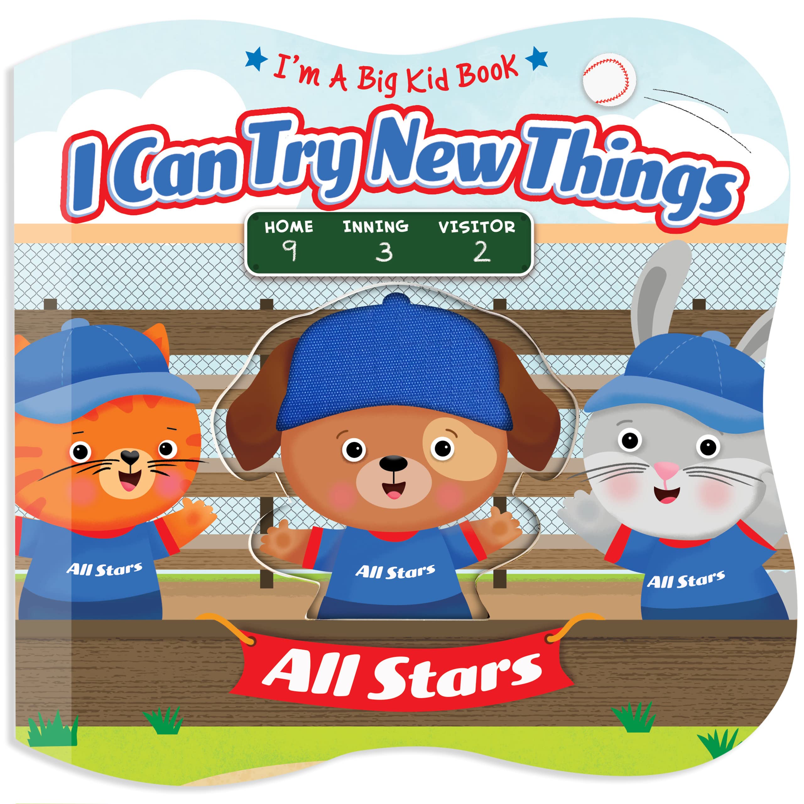 I Can Try New Things: I’m A Big Kid Book - Touch and Feel Sensory Board ...