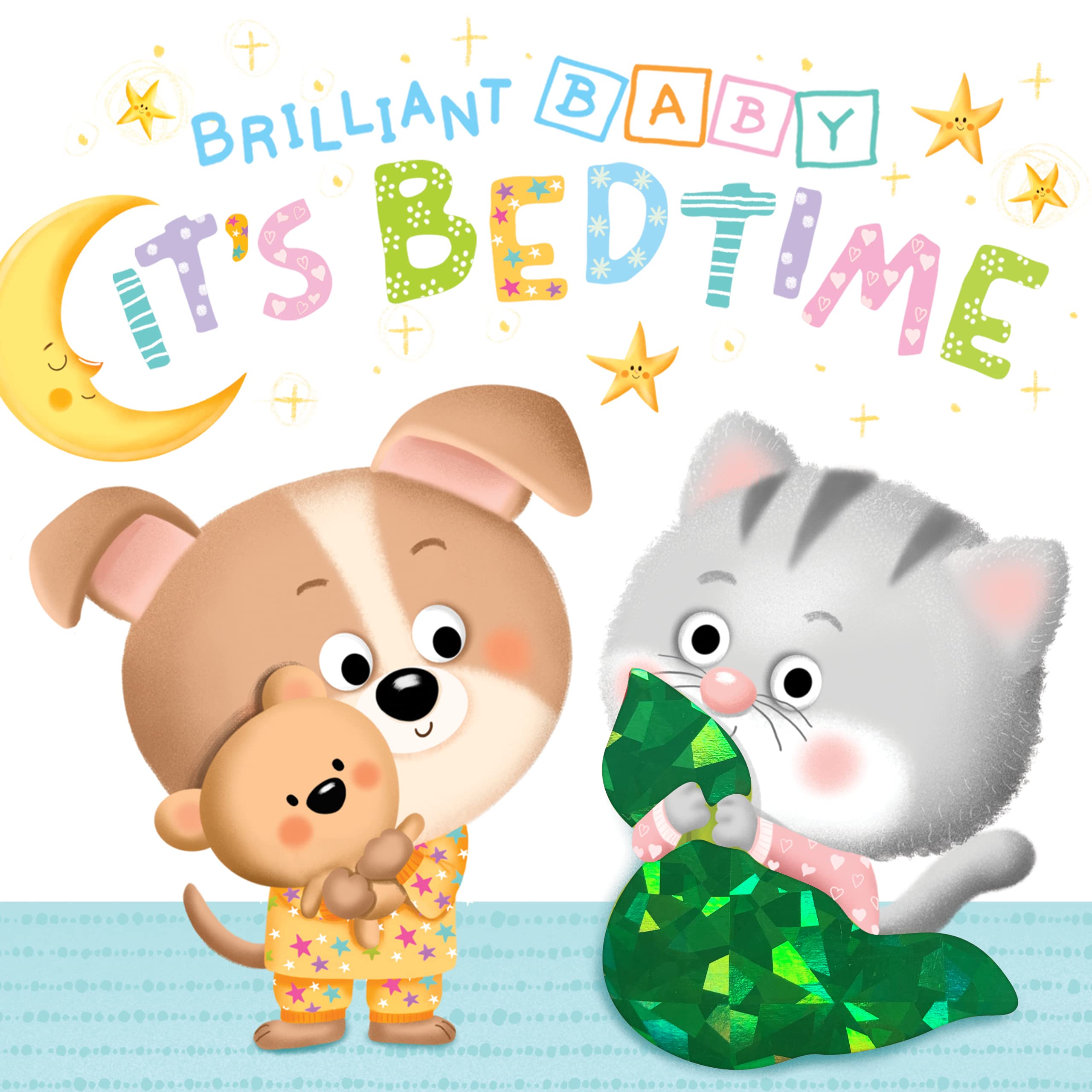 Brilliant Baby It’s Bedtime: Touch and Feel Sensory Board Book | Green ...