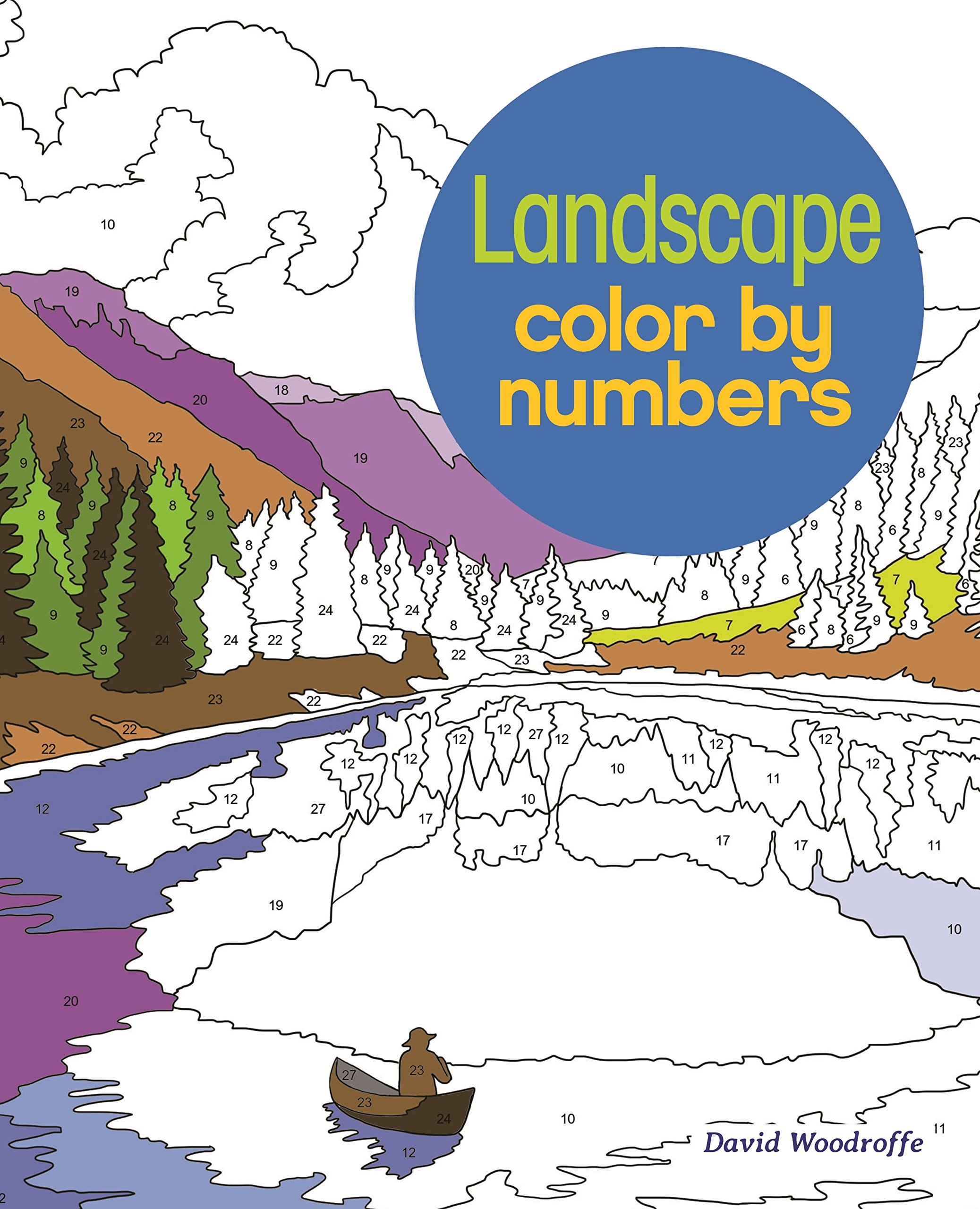 Landscapes Color by Numbers | Green Valley Book Fair