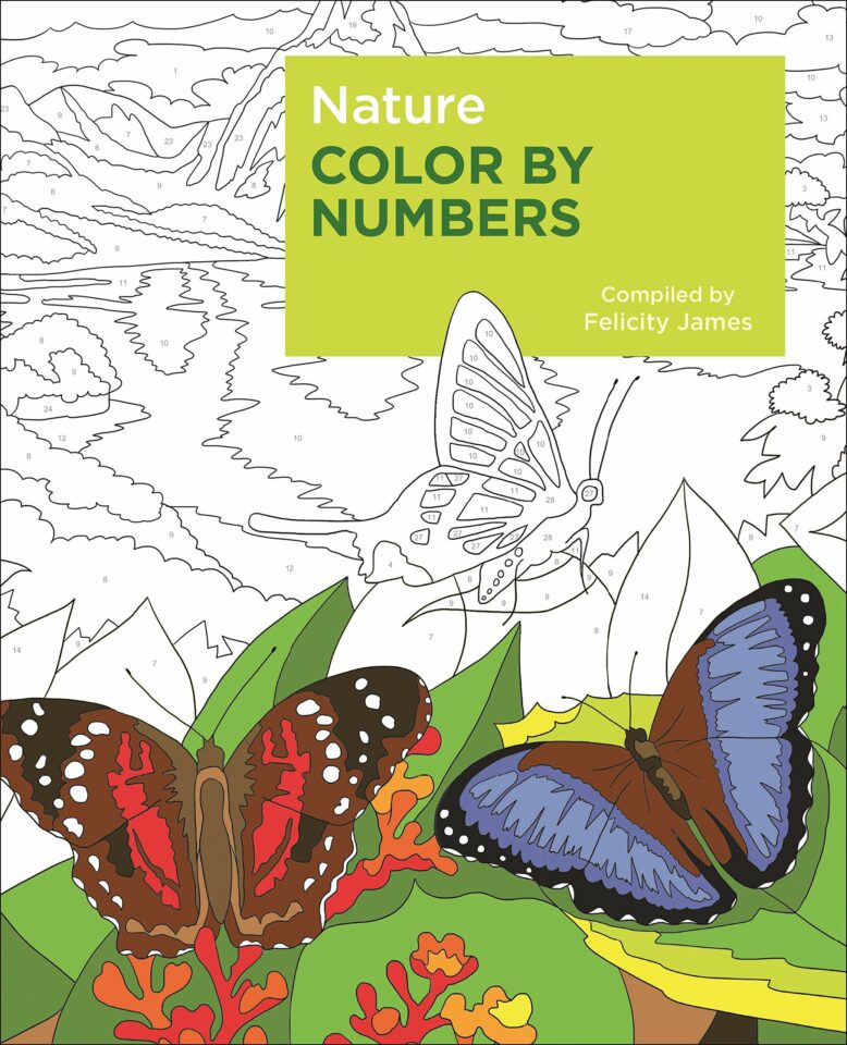 Nature Color by Numbers | Green Valley Book Fair