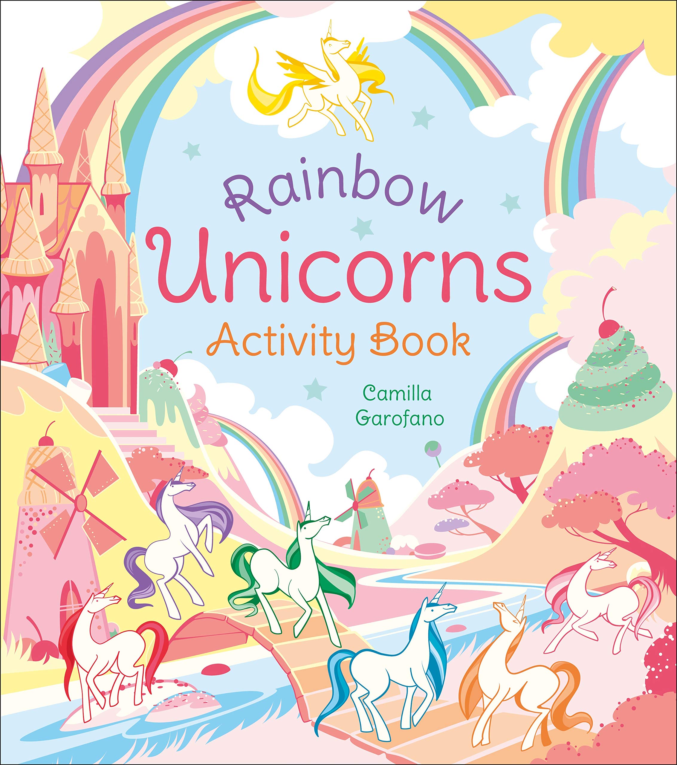 Rainbow Unicorn Activity Book | Green Valley Book Fair