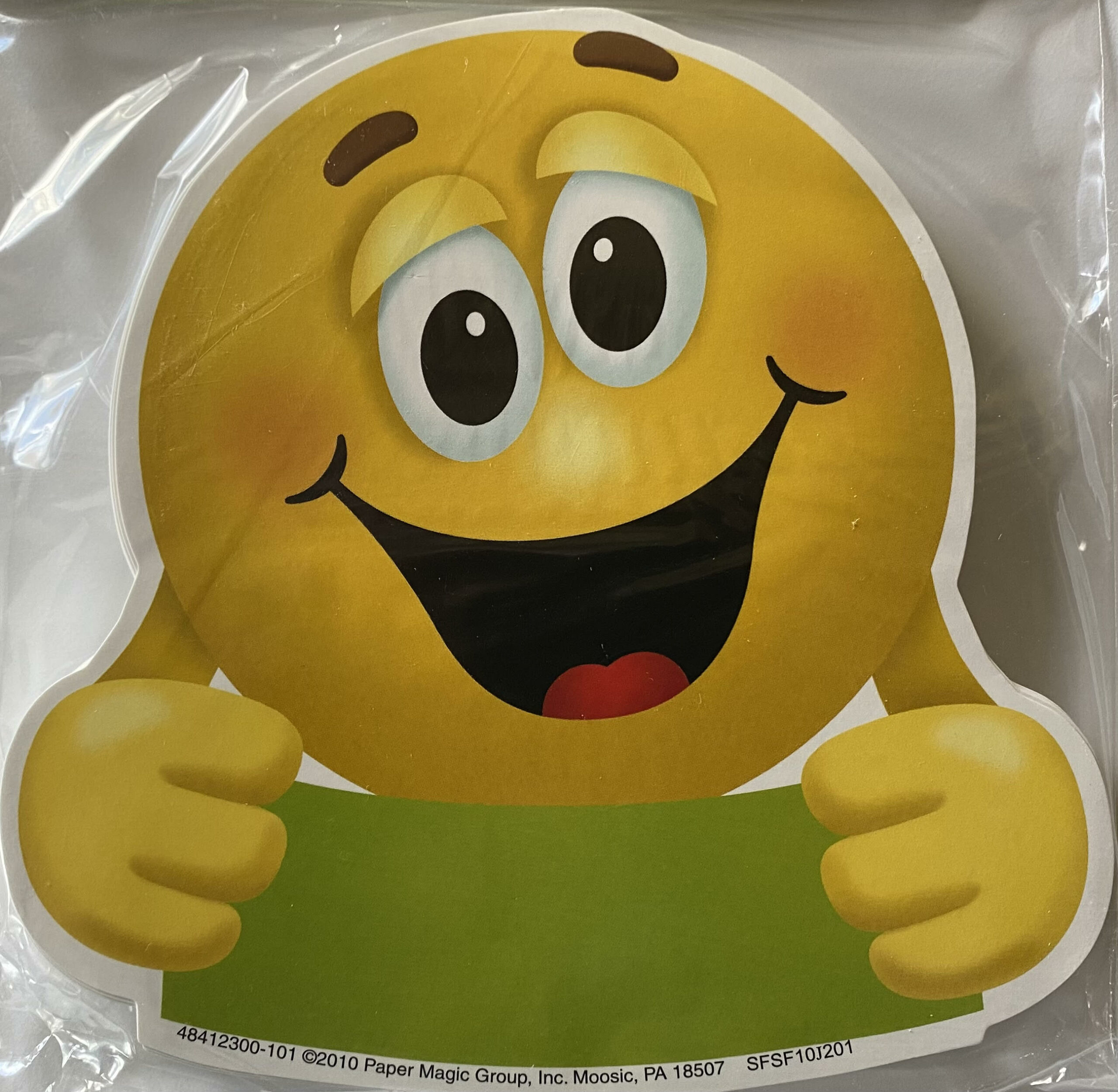 Smiley Face Paper Cut-Outs: 36 Per Package | Green Valley Book Fair