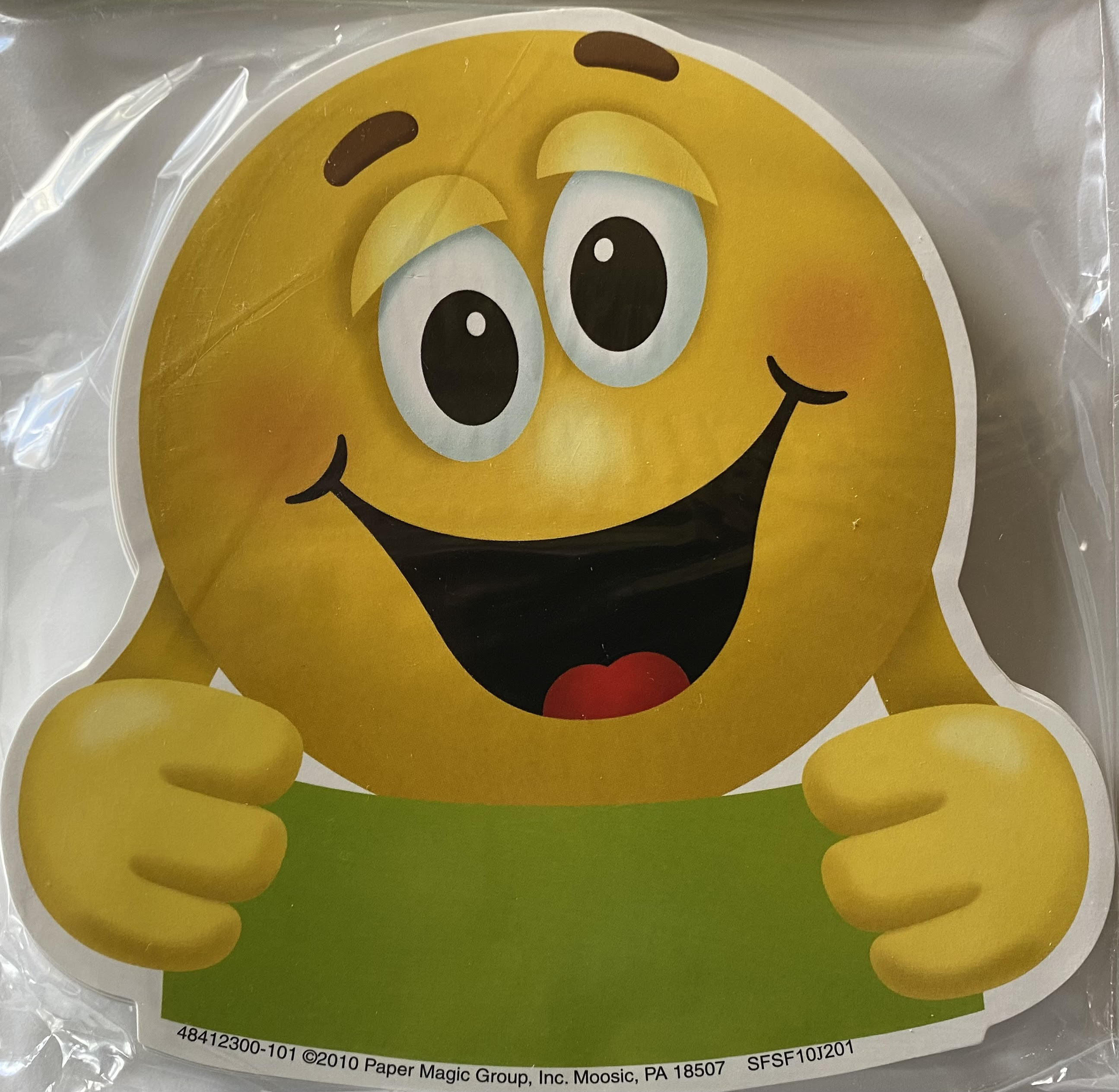Smiley Face Paper Cut-Outs: 36 Per Package | Green Valley Book Fair