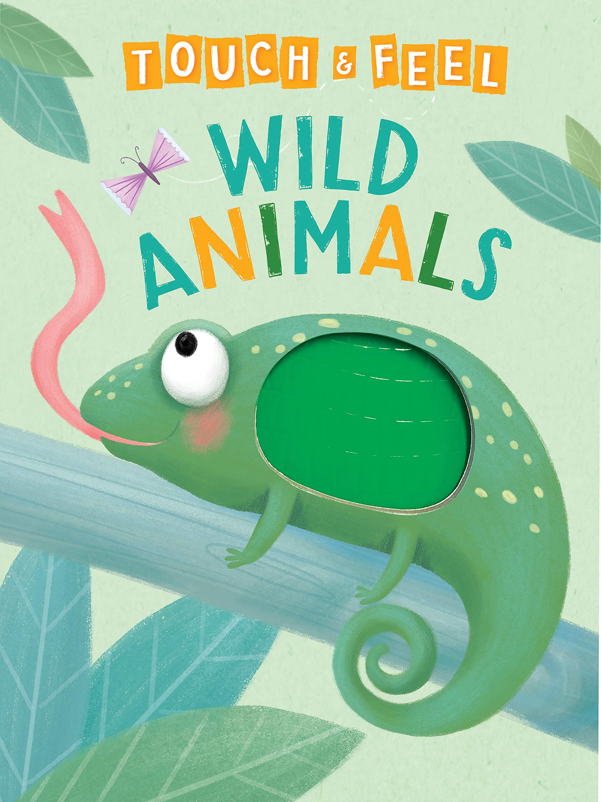 Touch & Feel Wild Animals: Touch and Feel Sensory Board Book | Green ...
