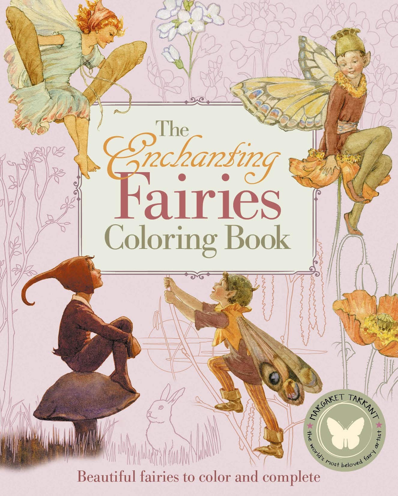 The Enchanting Fairies Coloring Book: Beautiful Fairies to Color and ...