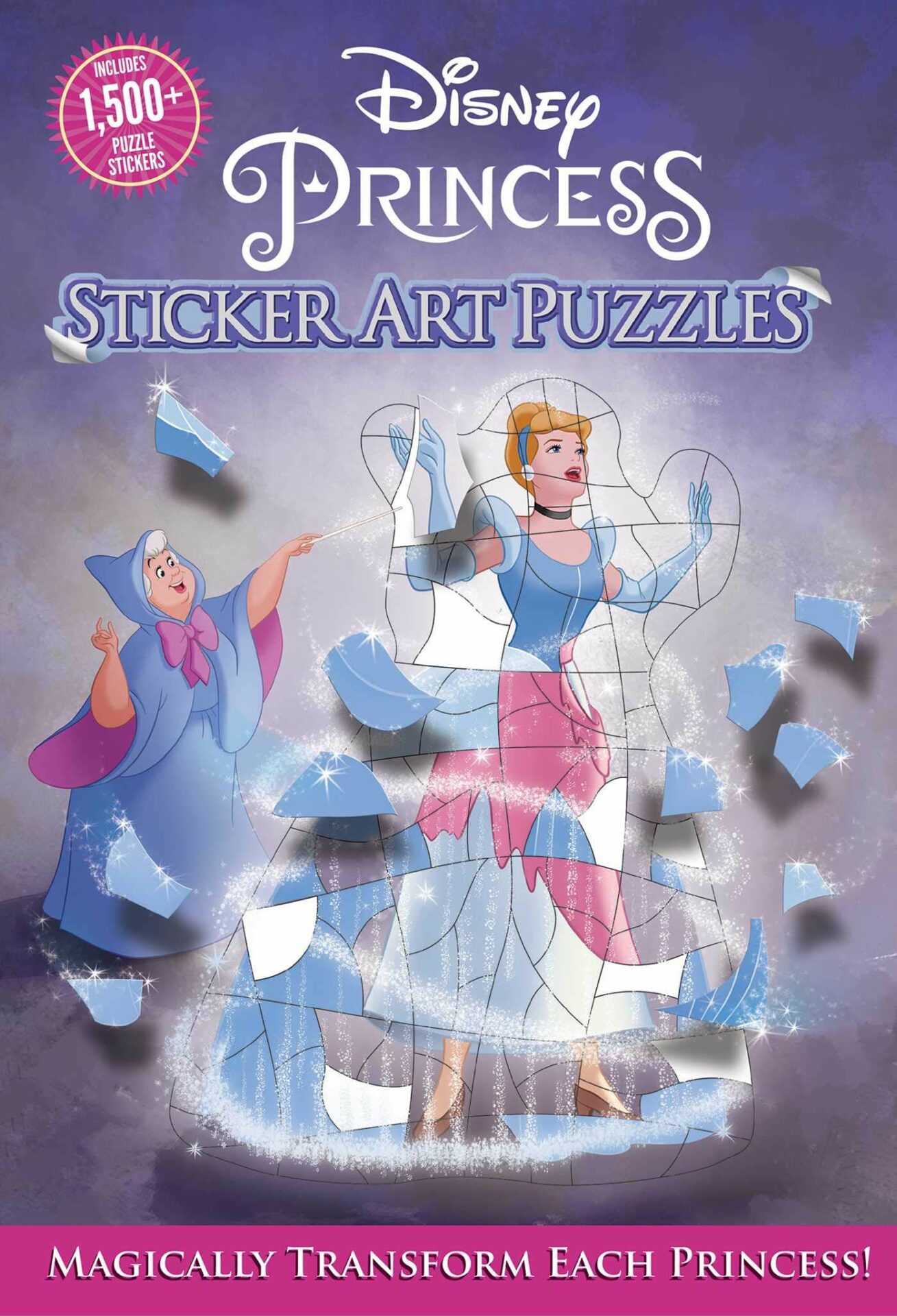 Disney Princess Sticker Art Puzzles: Includes 1,500+ Puzzle Stickers to ...