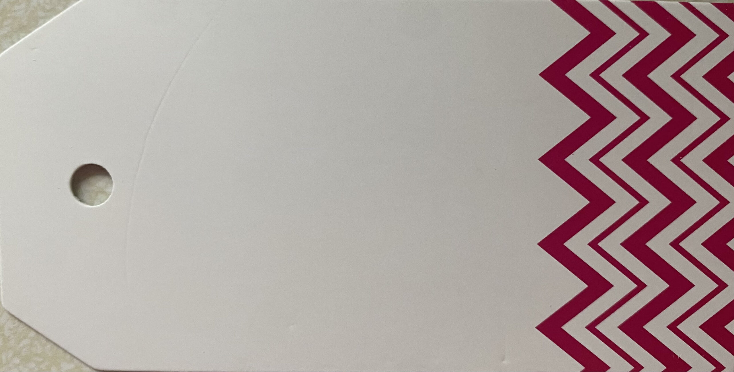 Fuchsia Print Paper Tags: 20 Piece | Green Valley Book Fair