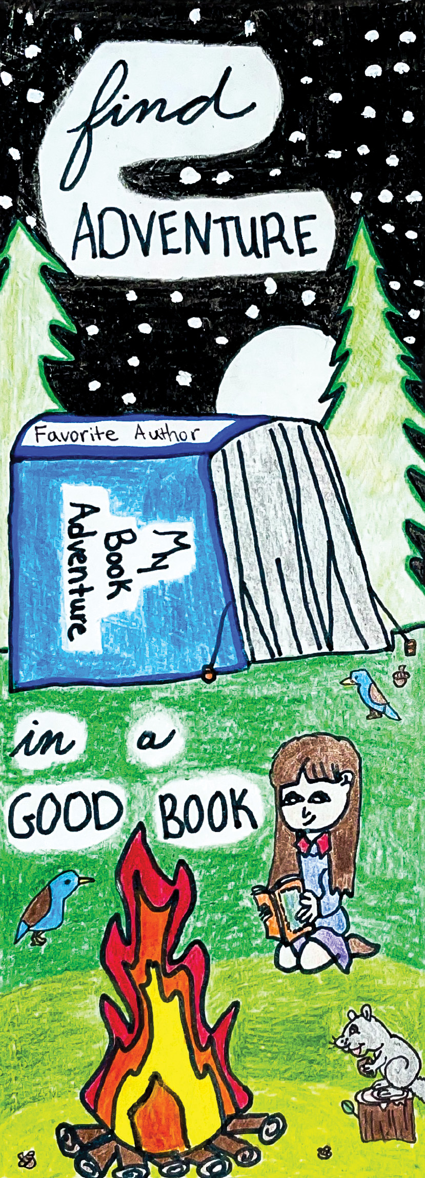 2023 Bookmark Design Contest Winners | Green Valley Book Fair