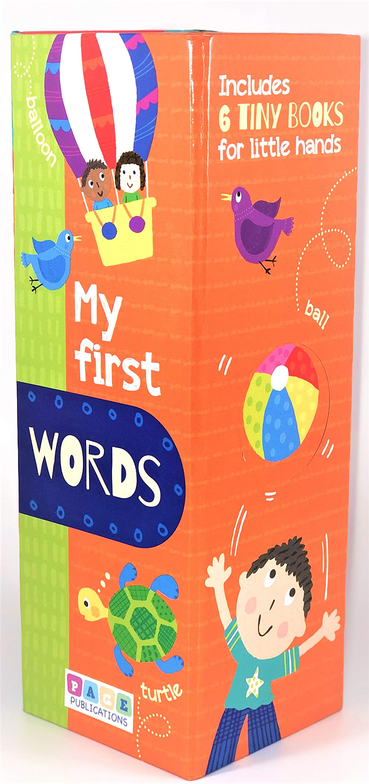 My First Words 6 Tiny Books for Little Hands: Things that Go; Noise ...