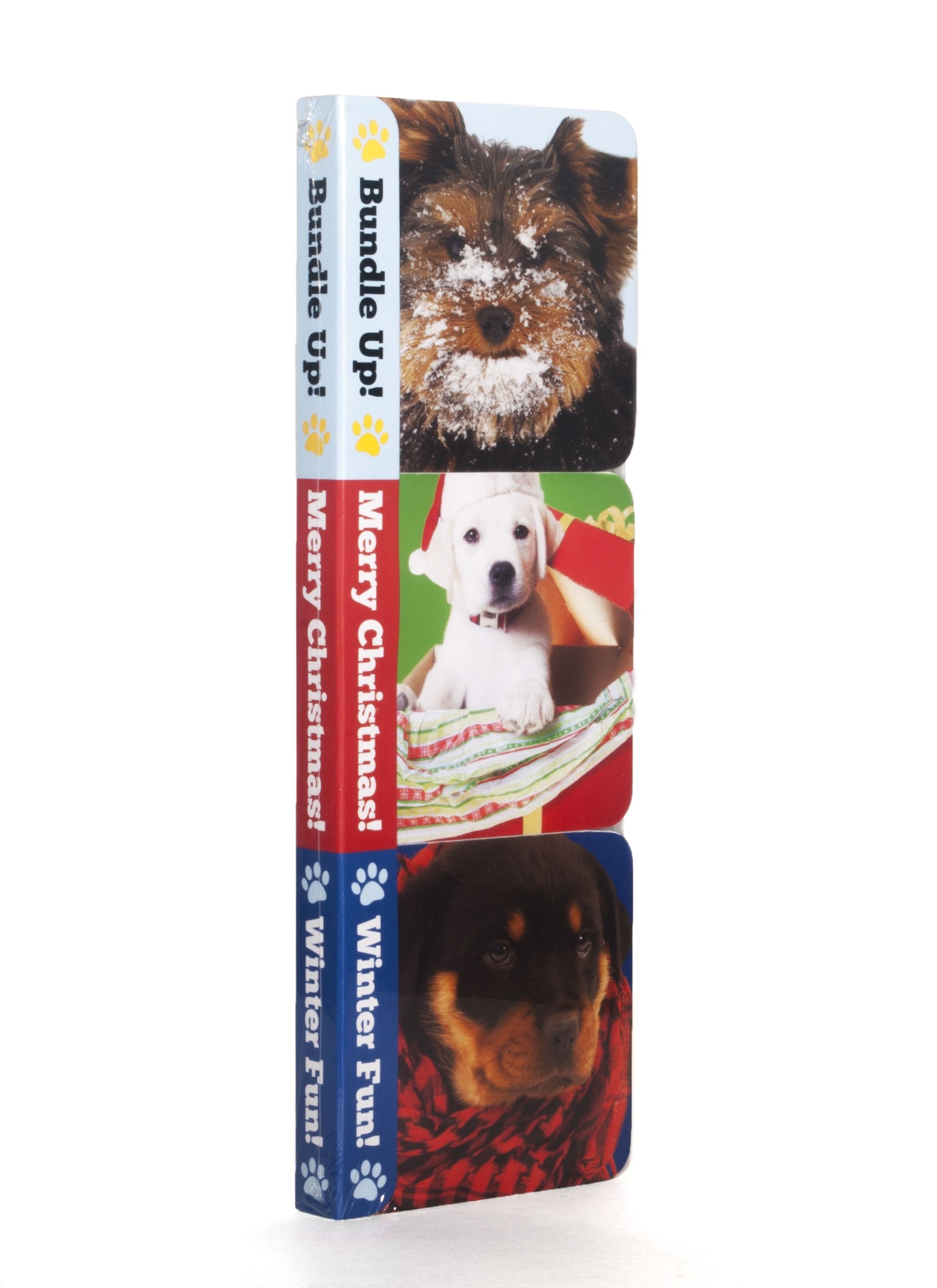 Winter Puppies 3 Book Set: Bundle Up!; Merry Christmas!; Winter Fun ...