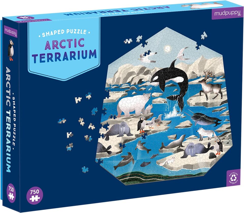 Arctic Terrarium 750 Piece Shaped Puzzle | Green Valley Book Fair