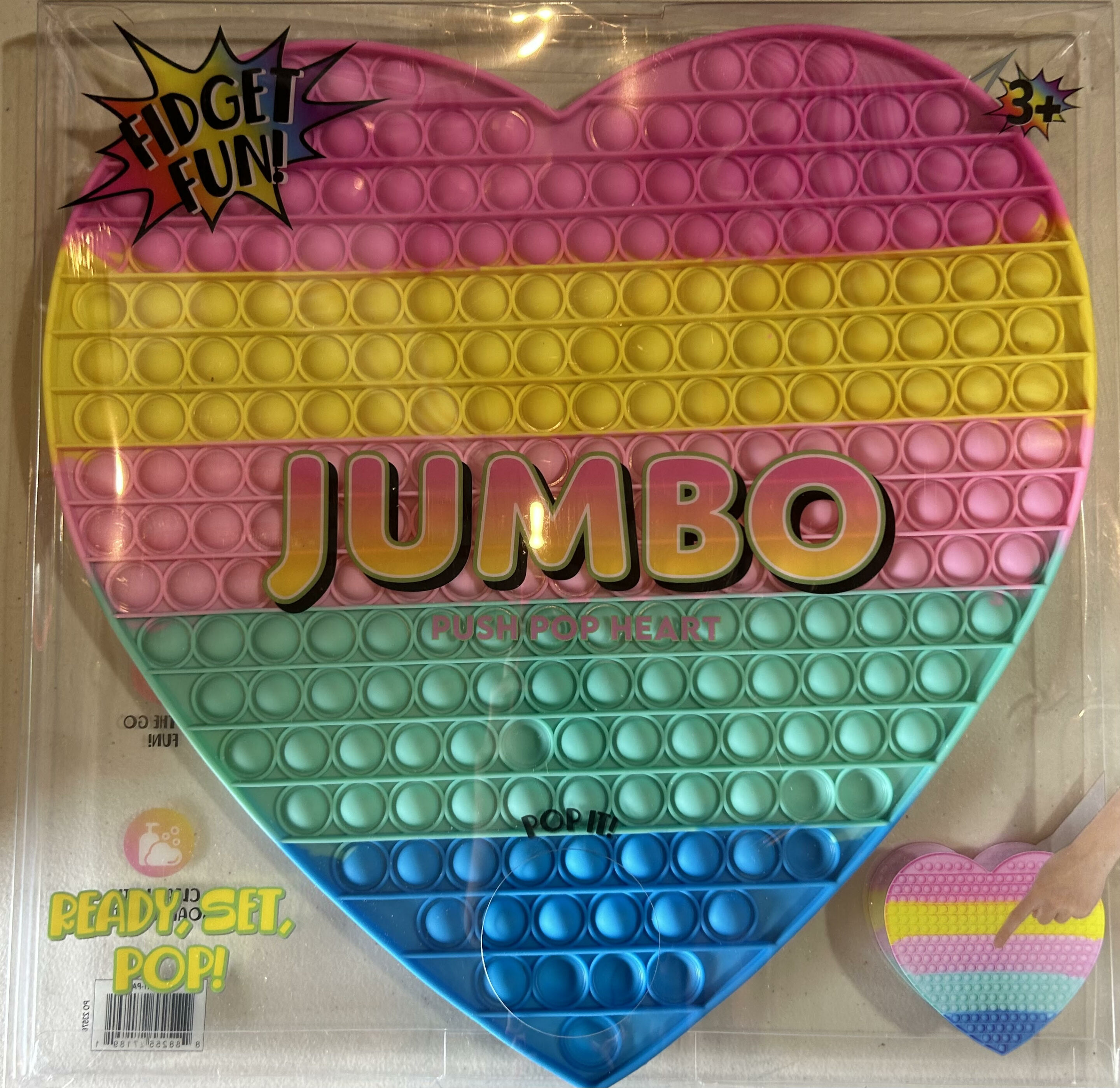 Jumbo Push Pop Heart | Green Valley Book Fair