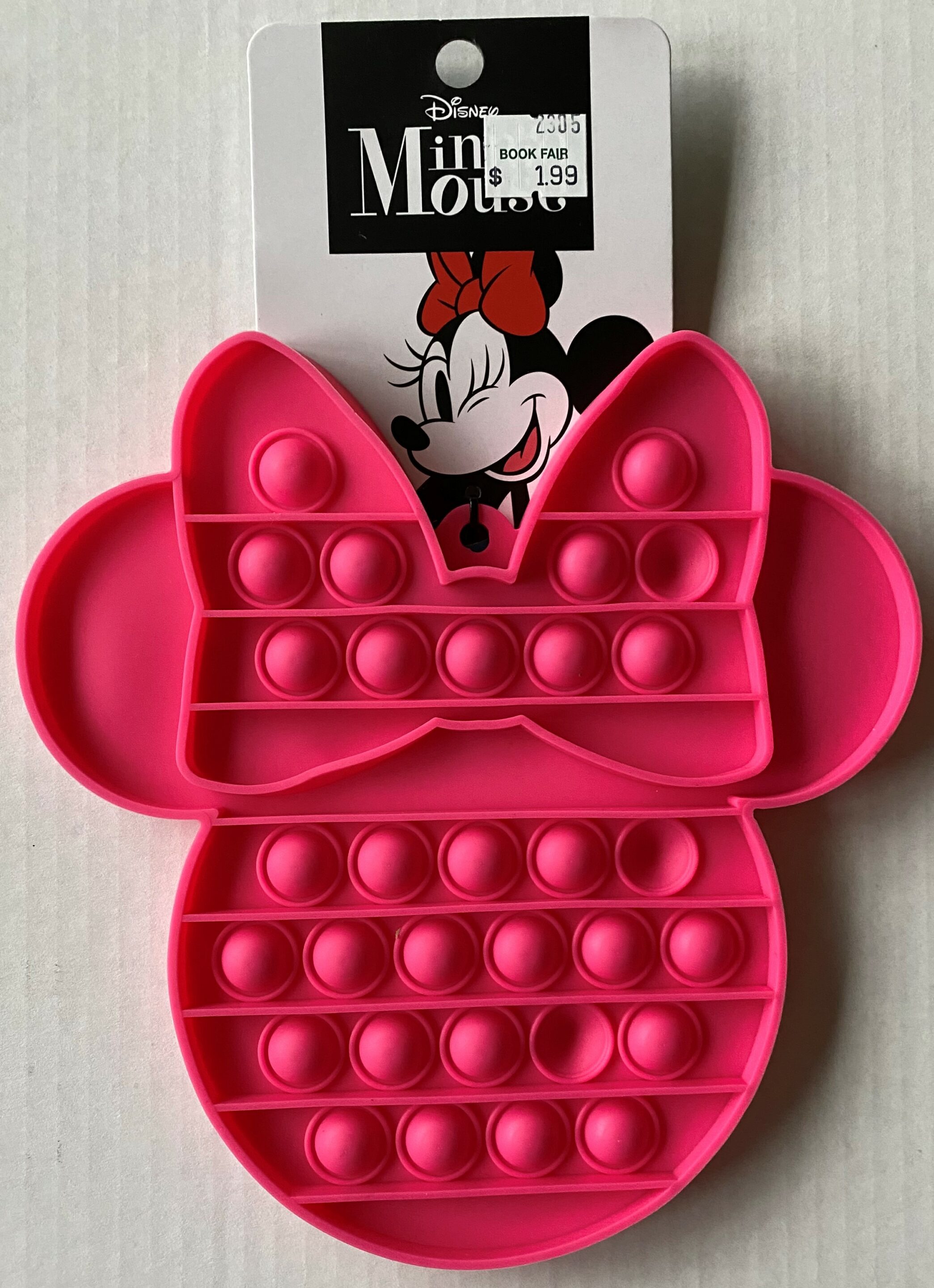 Minnie Mouse Pop It Trivet in Pink | Green Valley Book Fair