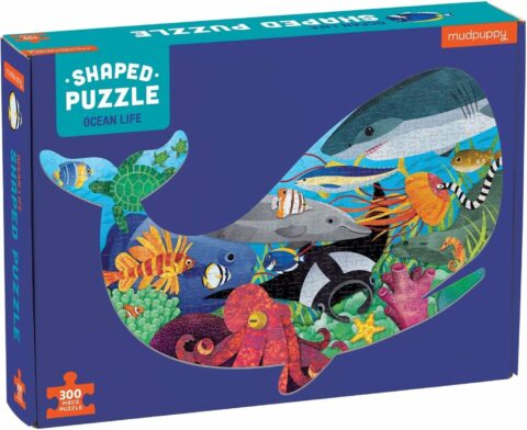 Ocean Life 300 Piece Shaped Puzzle | Green Valley Book Fair