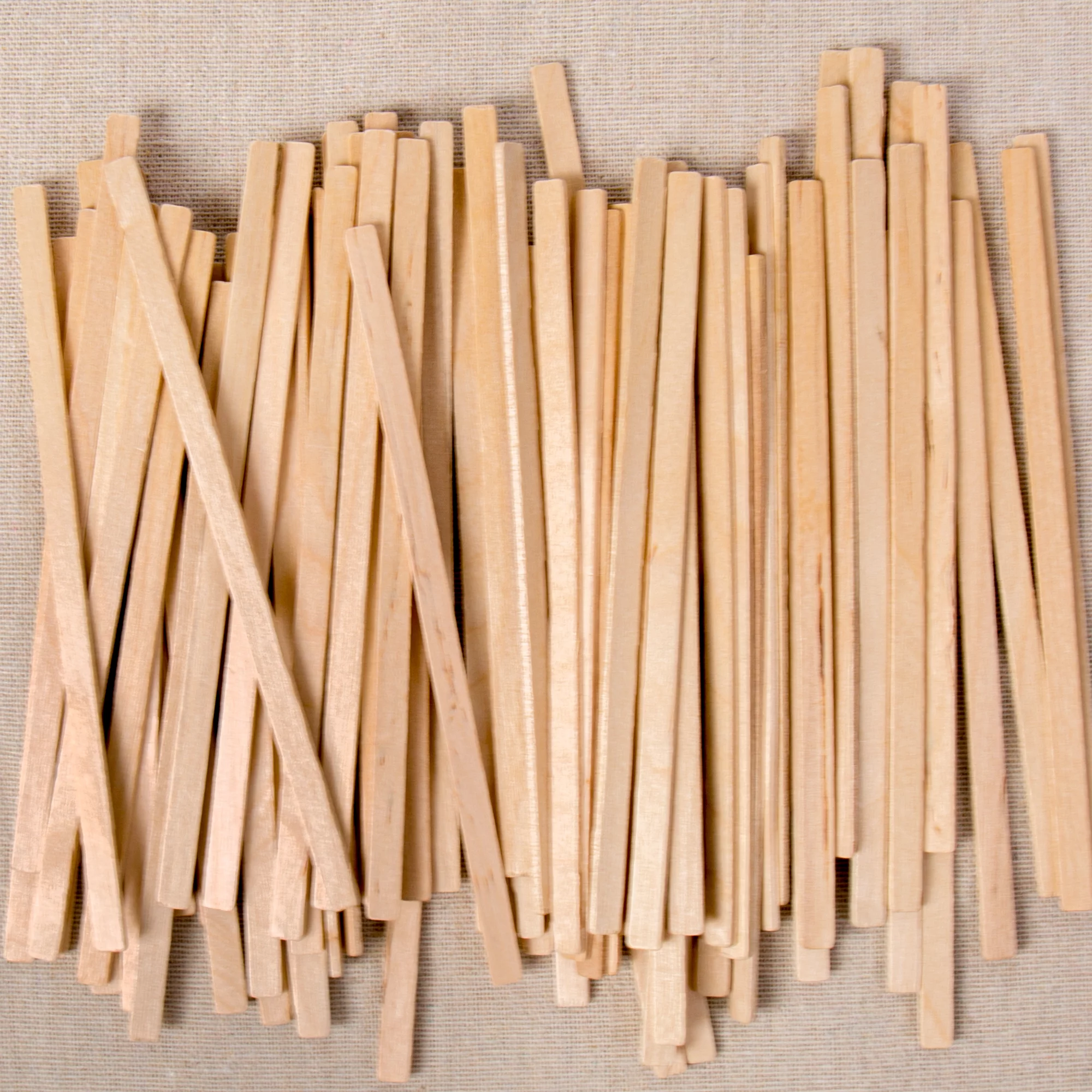 Skinny Sticks Made of Real Wood 75 Pack: 5.75 in x .25 in | Green ...