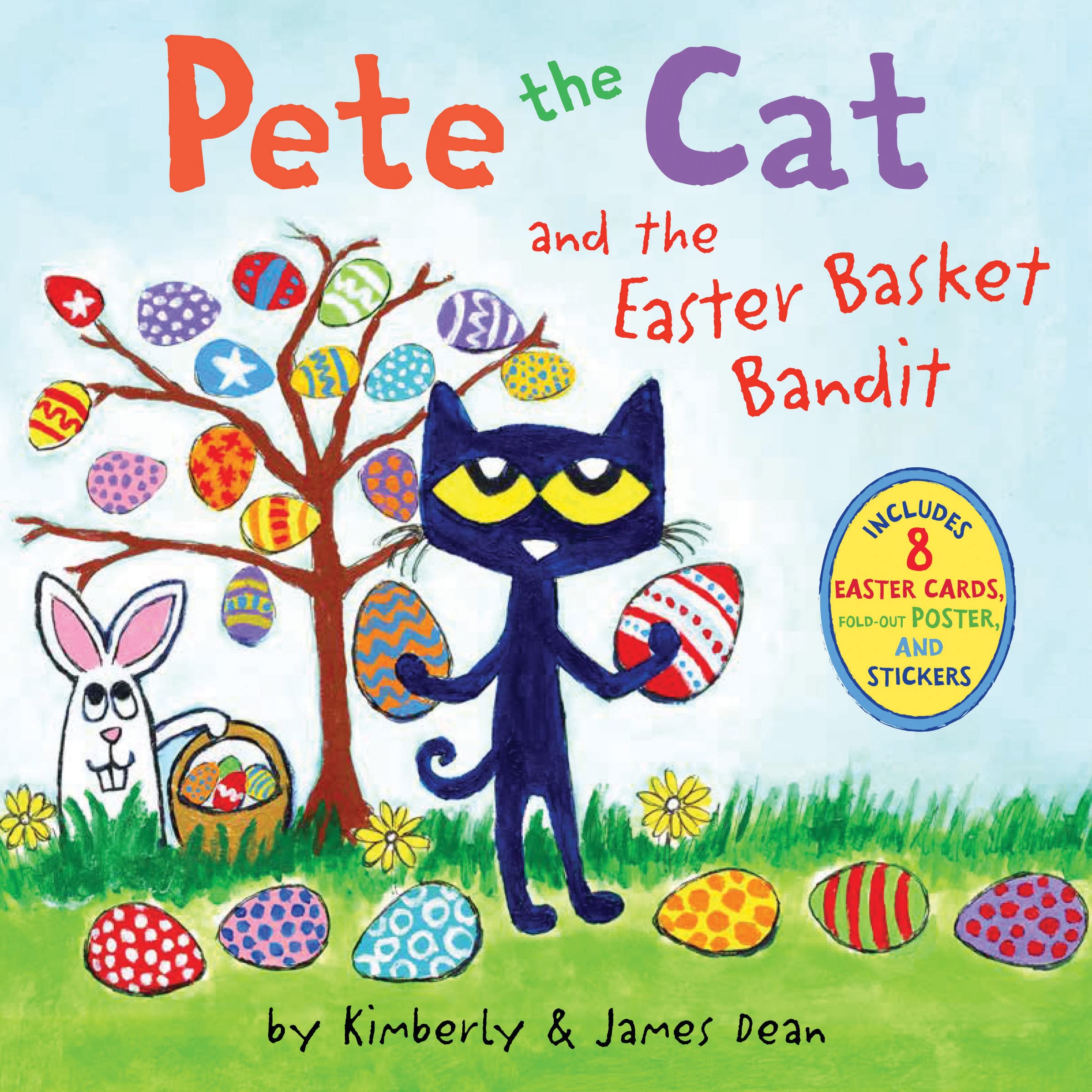 Pete the Cat and the Easter Basket Bandit: Includes 8 Easter Cards ...