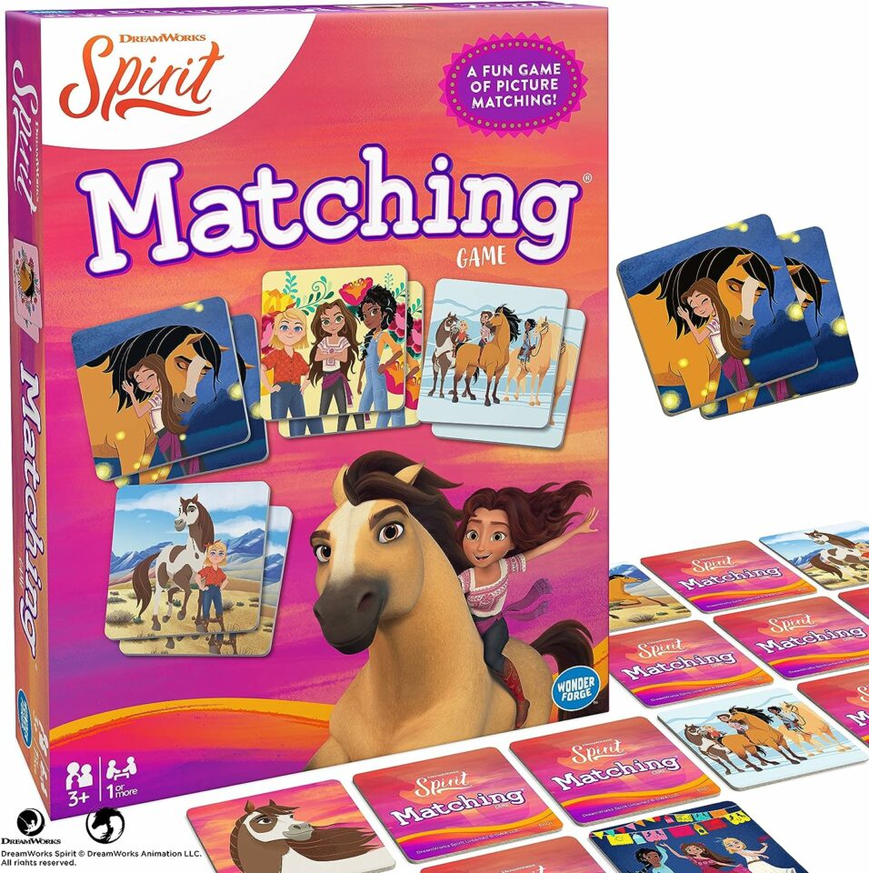 DreamWorks Spirit Matching Game: Contains 72 Picture Tiles | Green ...