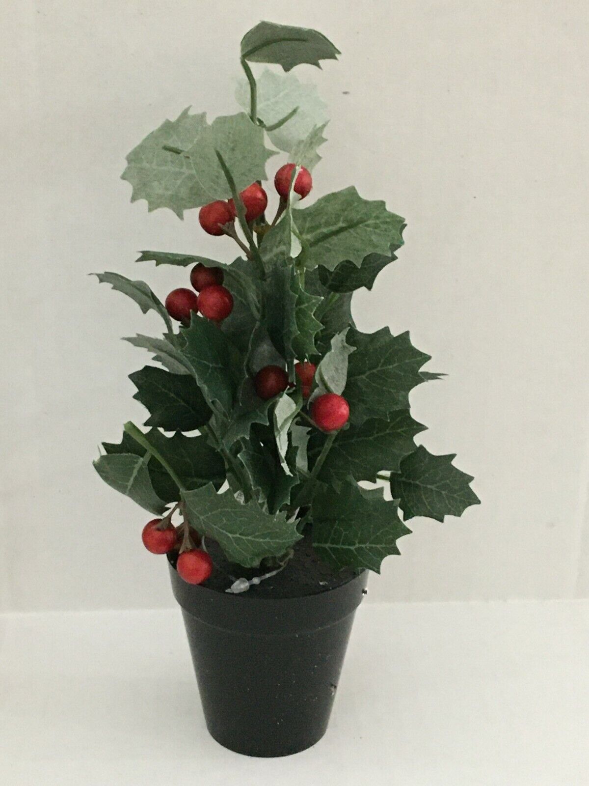 Mini Potted Holly with Red Berries 6.75″ Tall | Green Valley Book Fair