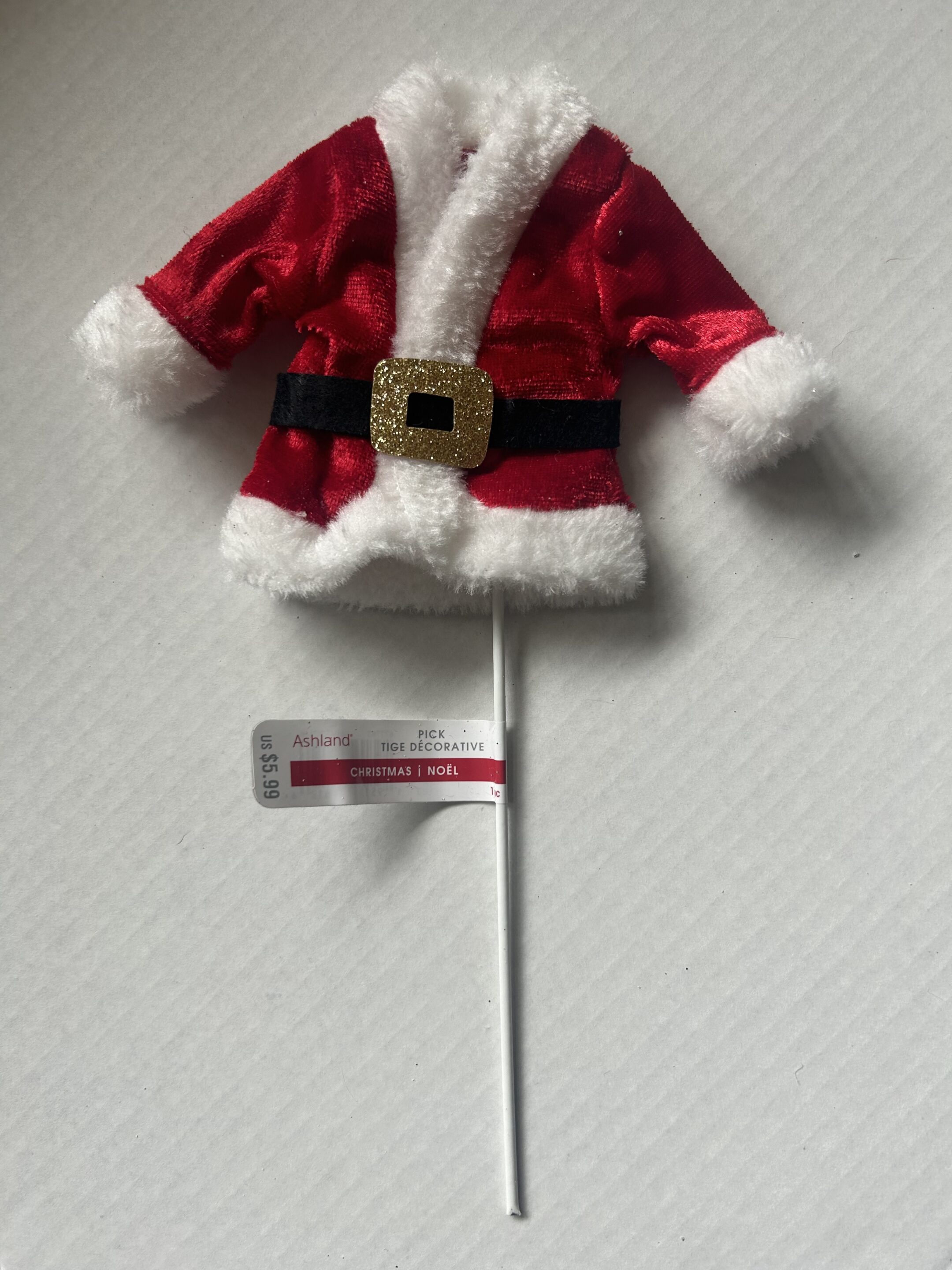 Santa Suit Pick 11″ Tall | Green Valley Book Fair