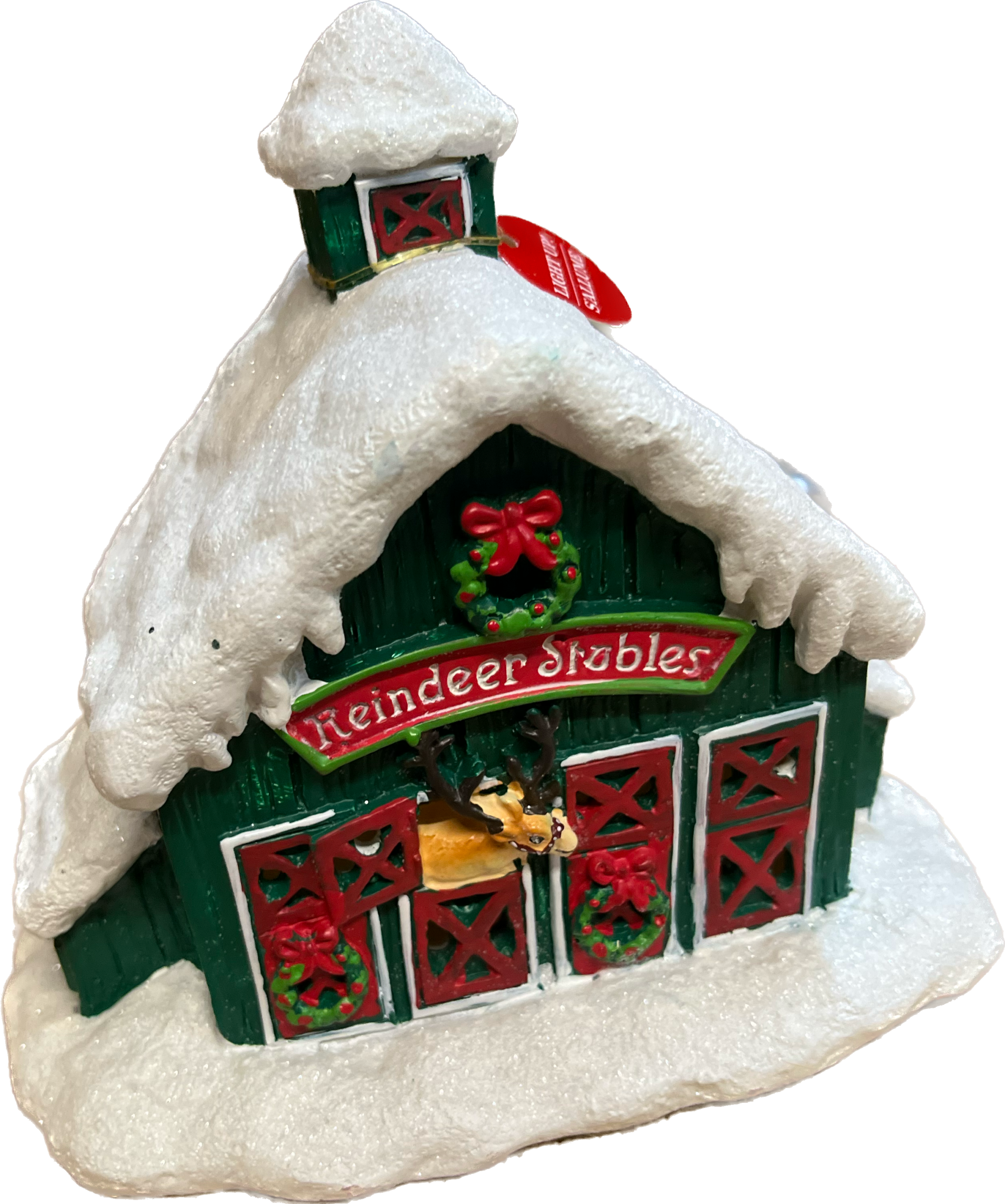 Mini Light Up Reindeer Stables | Green Valley Book Fair