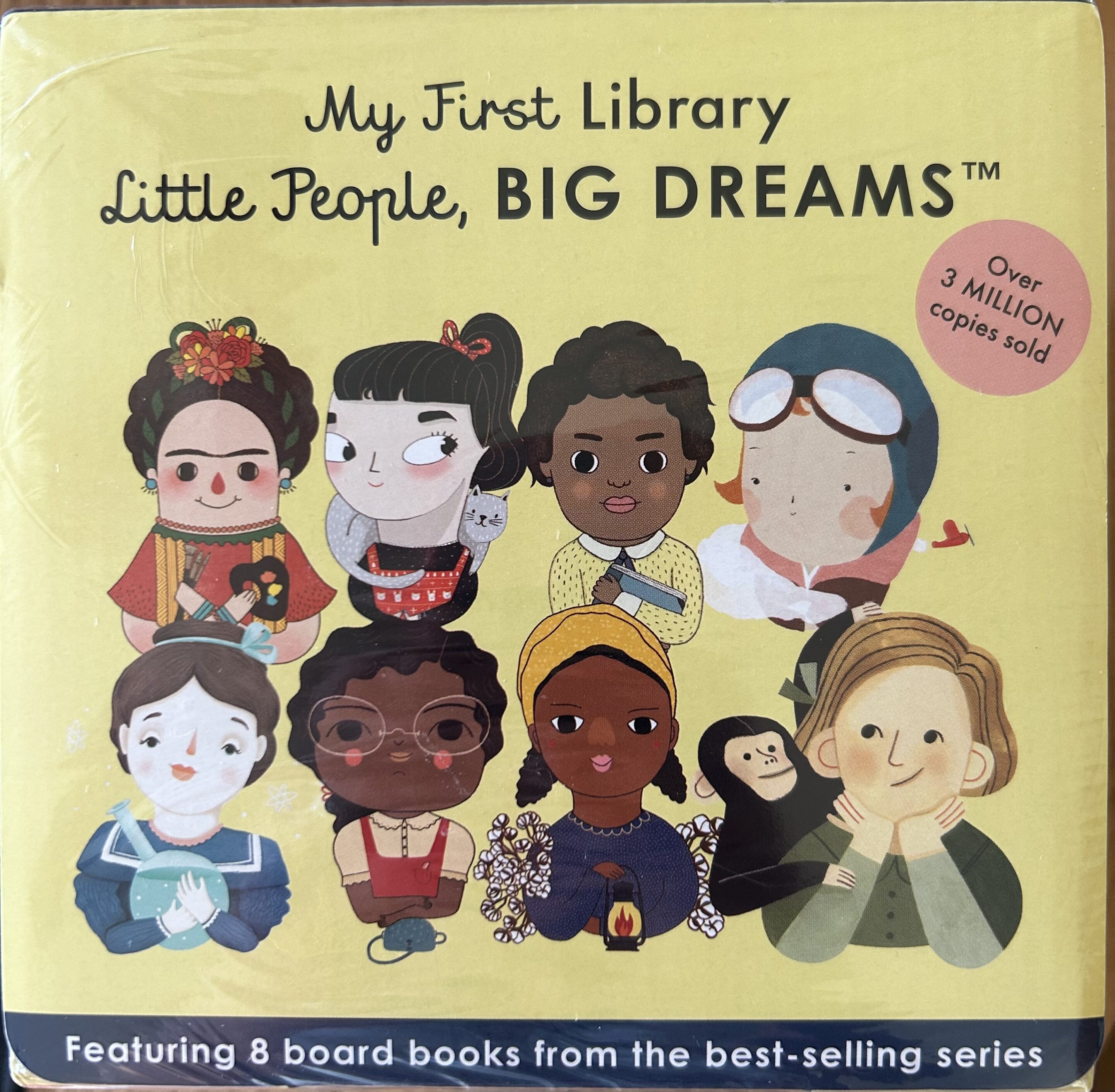 My First Library - Little People, Big Dreams -8 Board Book Collection ...