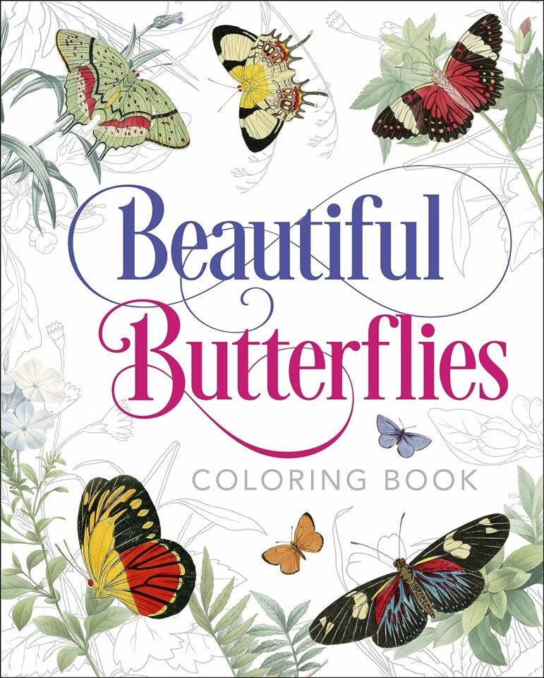 Beautiful Butterflies Coloring Book | Green Valley Book Fair