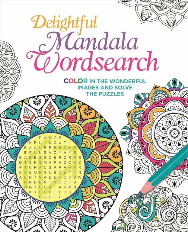 Delightful Mandala Wordsearch: Color in the Wonderful Images and Solve ...