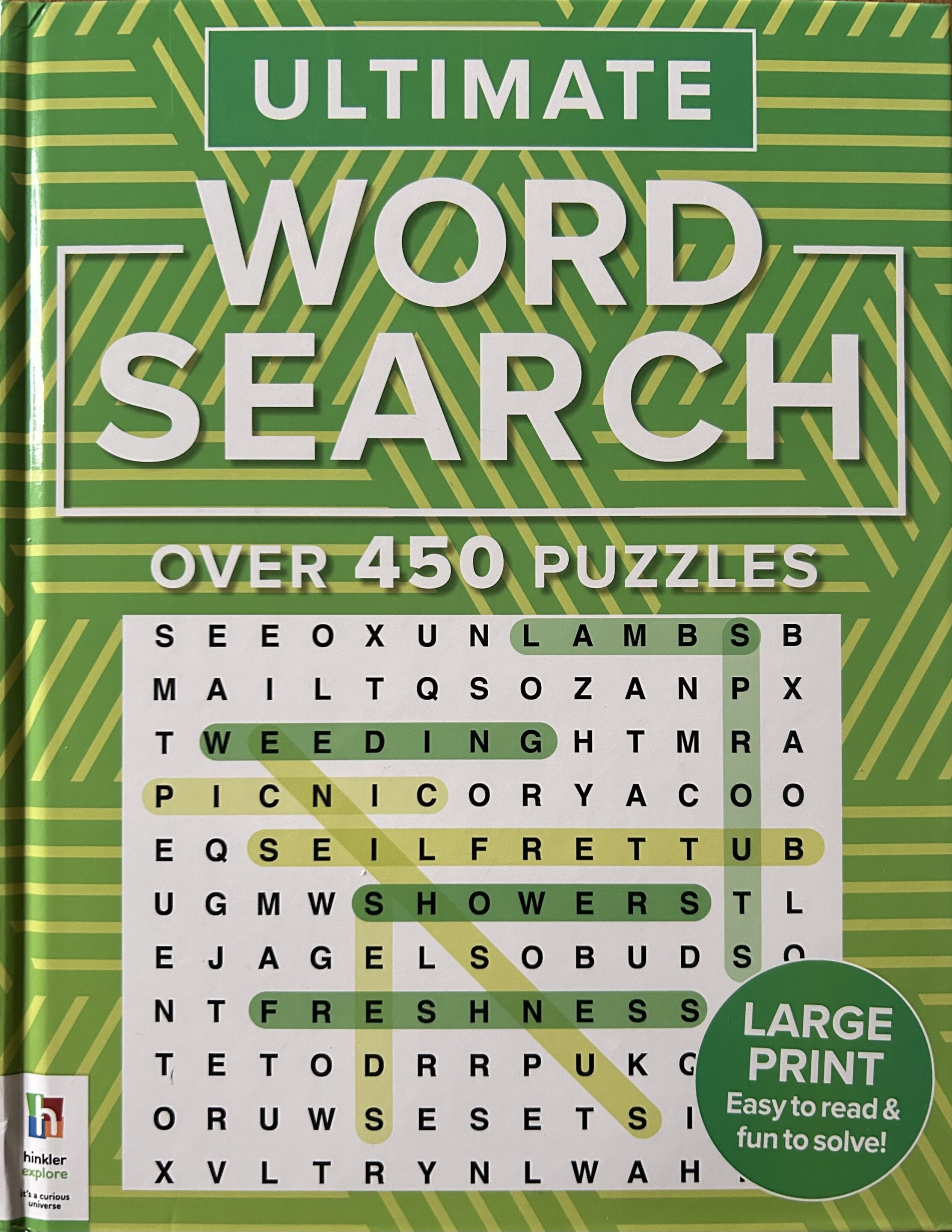 Ultimate Word Search Large Print: Over 450 Puzzles - Large Print East ...