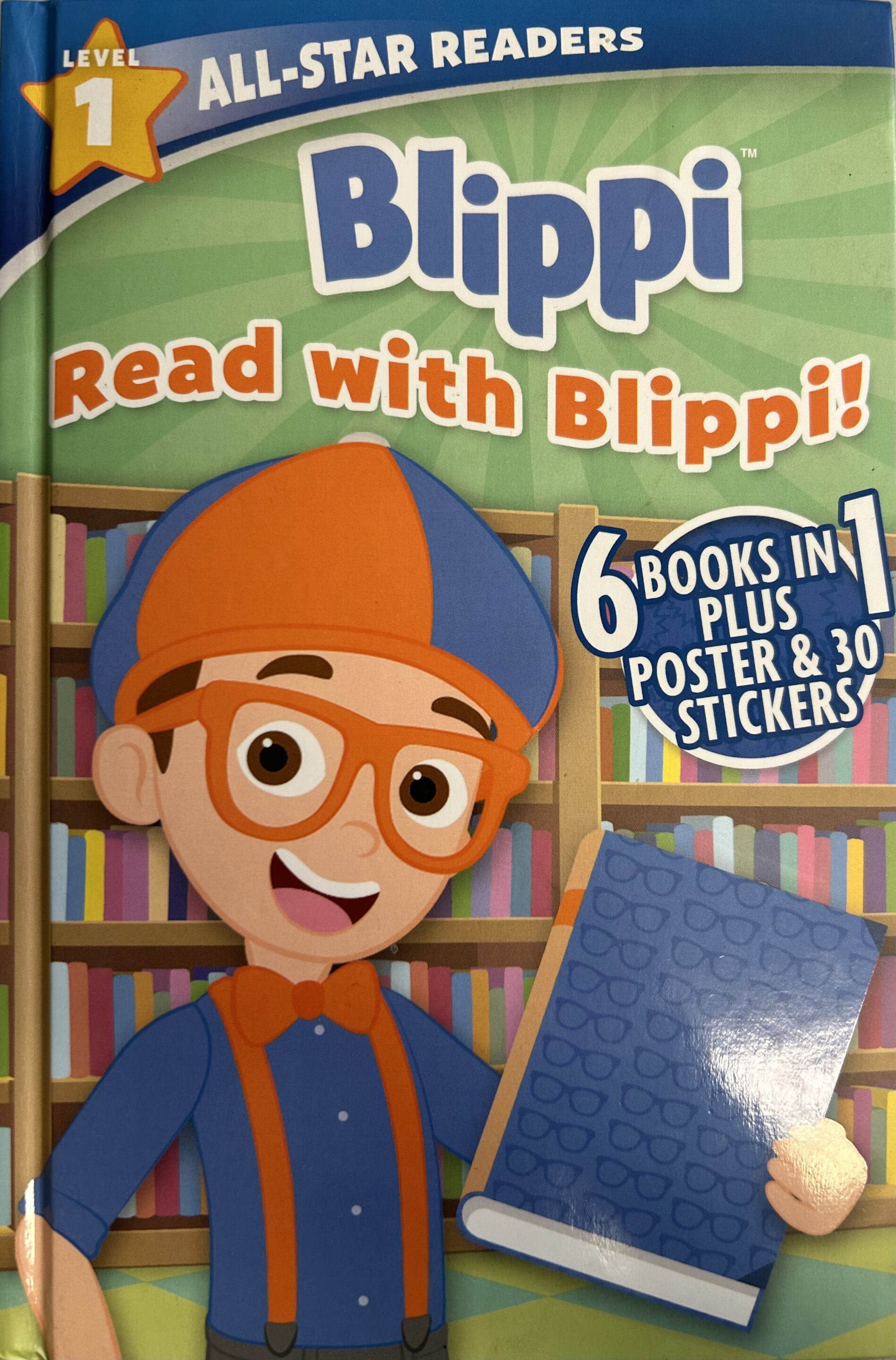 All-Star Readers Blippi Read with Blippi! 6 Books in 1: Level 1 ...