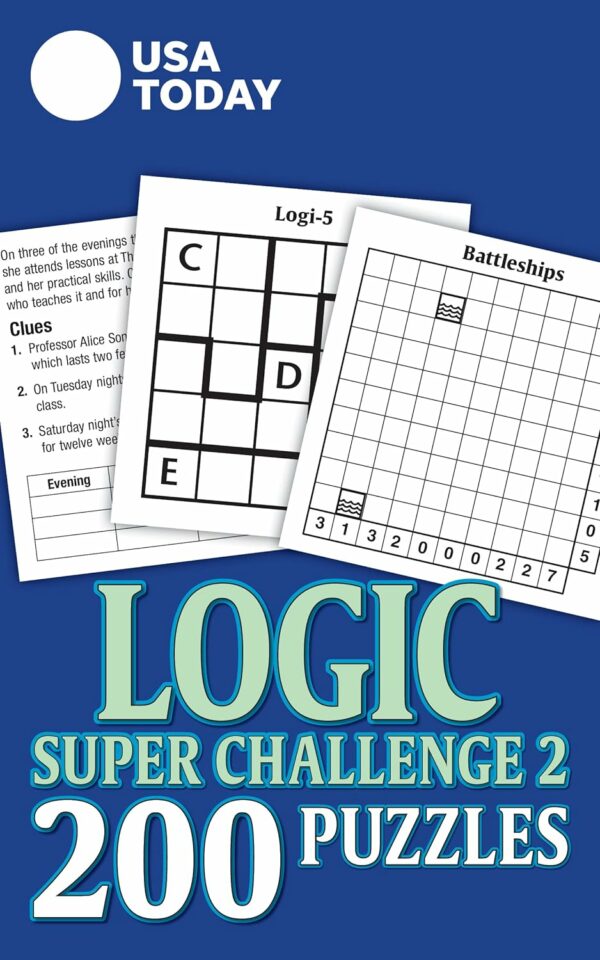 Logic Super Challenge 2: 200 Puzzles | Green Valley Book Fair