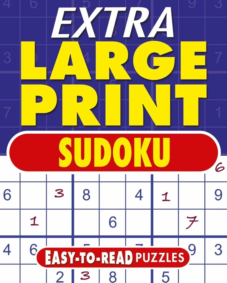 Extra Large Print Sudoku | Green Valley Book Fair