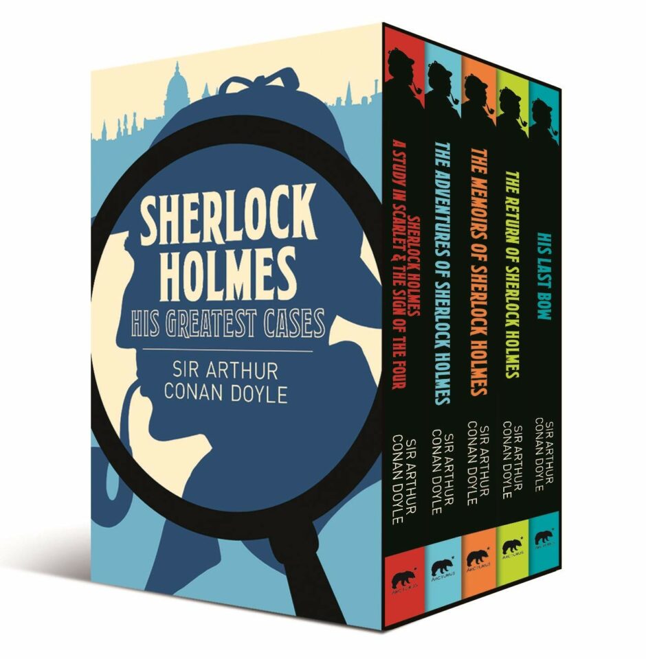 Sherlock Holmes His Greatest Cases 5 Book Box Set: Includes: A Study in ...