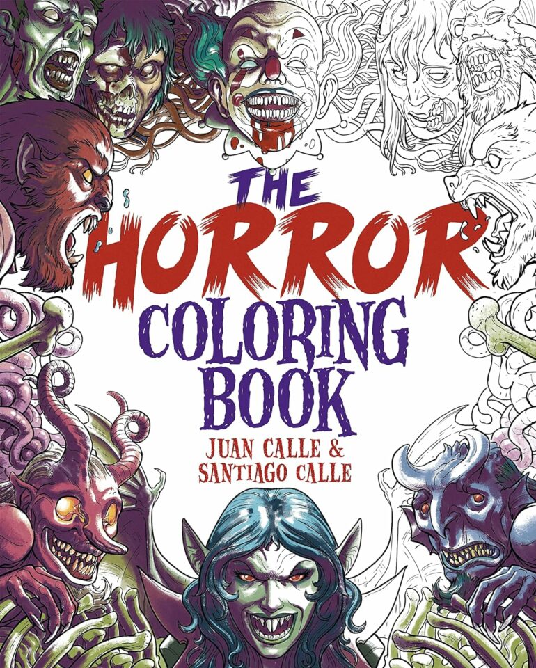The Horror Coloring Book | Green Valley Book Fair