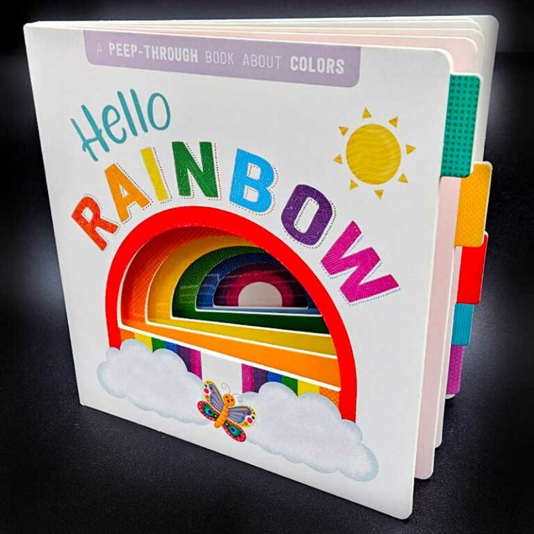 Hello, Rainbow: A Peep-Through Book about Colors | Green Valley Book Fair