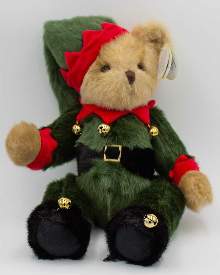 Jingle Toes 14 inch Plush Christmas Elf Teddy Bear | Green Valley Book Fair