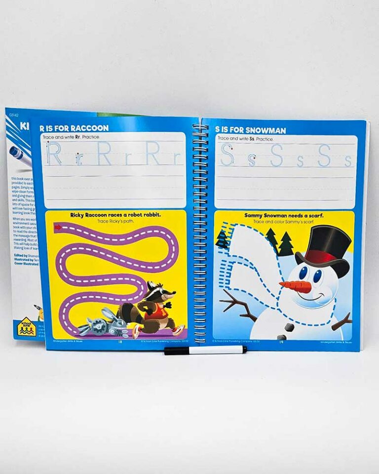 Kindergarten Write & Reuse Workbook | Green Valley Book Fair