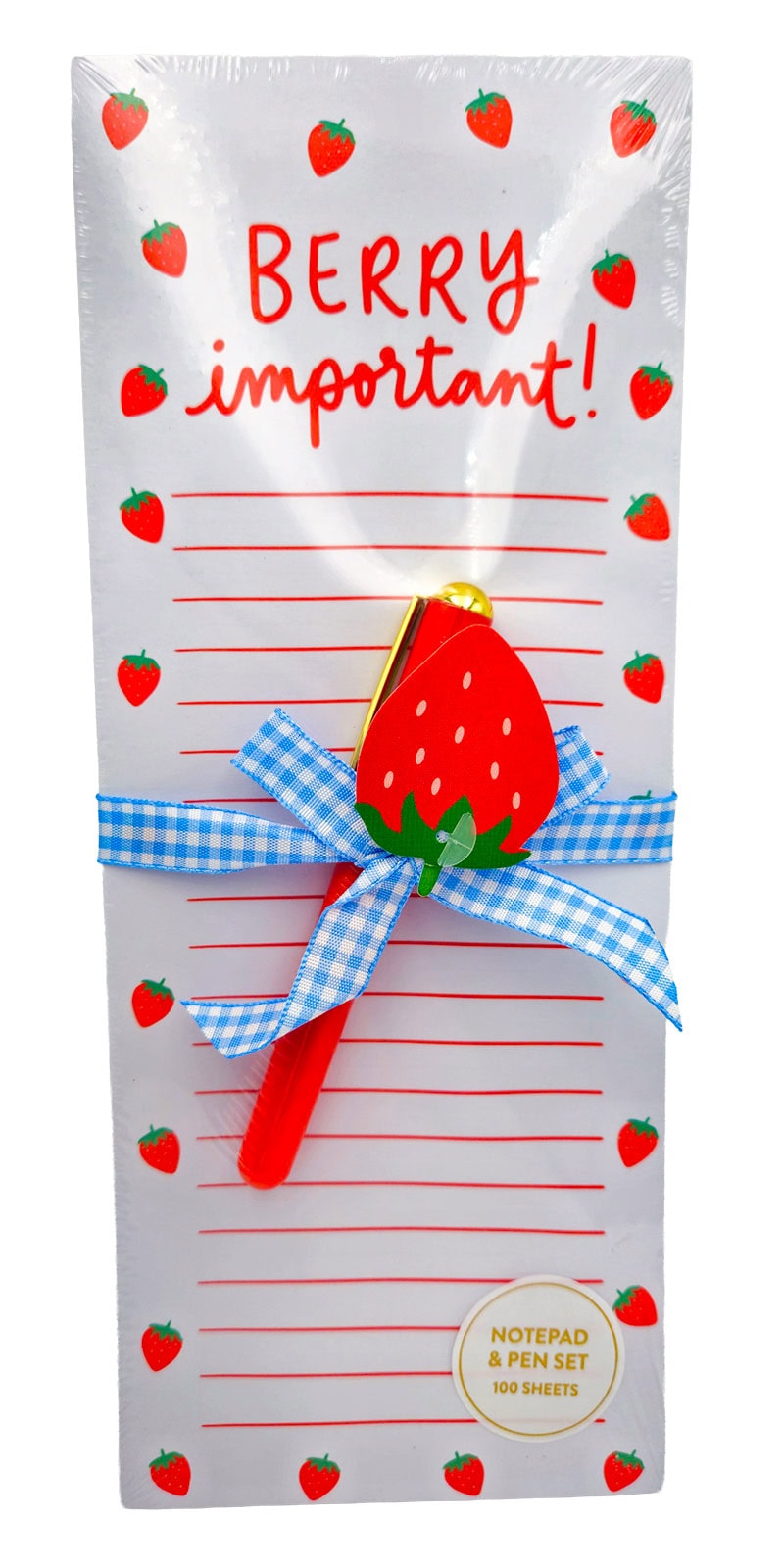 Berry Important Notepad | Green Valley Book Fair